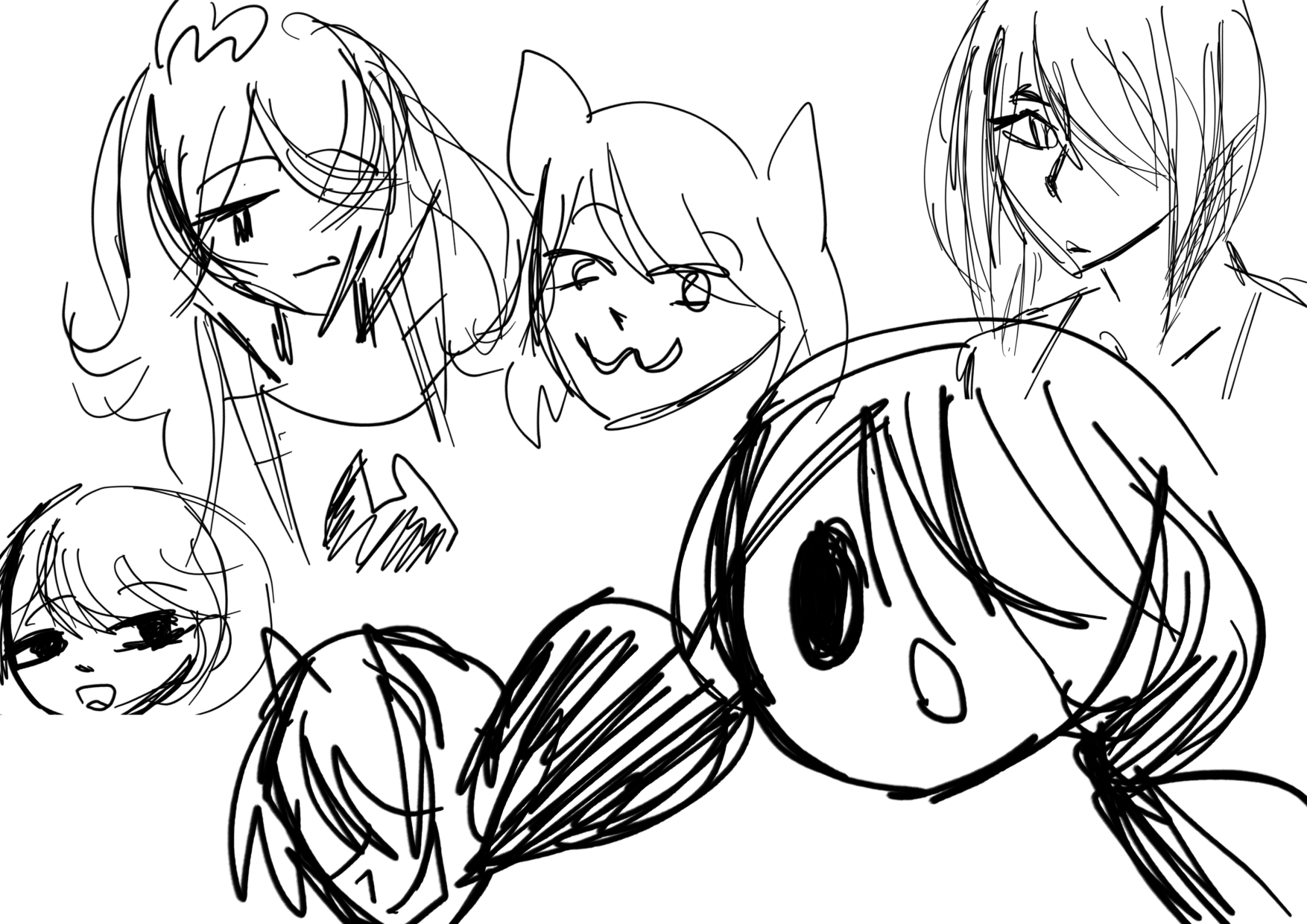 sketch w' injured leg and brain rot - ibisPaint