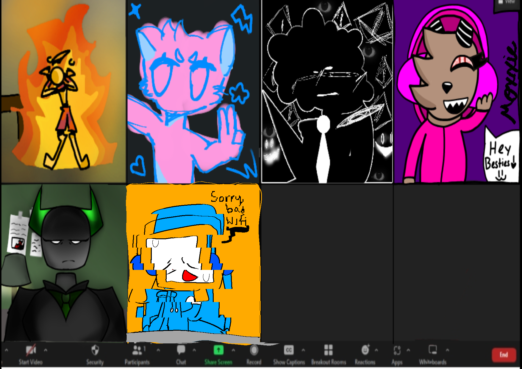 Zoom collab - ibisPaint