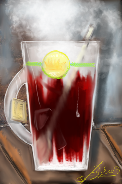 Tee and relaxed - ibisPaint