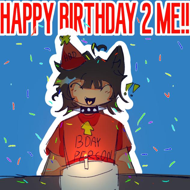 Hbd 2 me - ibisPaint