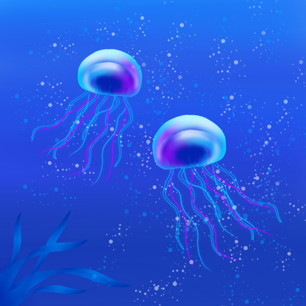 jelly fish - ibisPaint