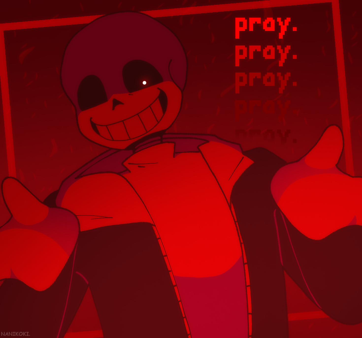 PRAY! (Sans - No AU) - ibisPaint