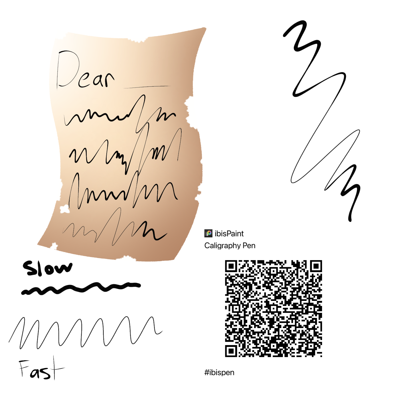 Calligraphy Pen - ibisPaint