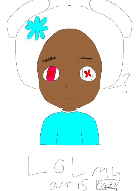 A bad drawing of me - ibisPaint