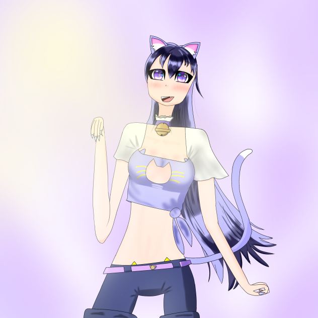 Neko Girl - ibisPaint