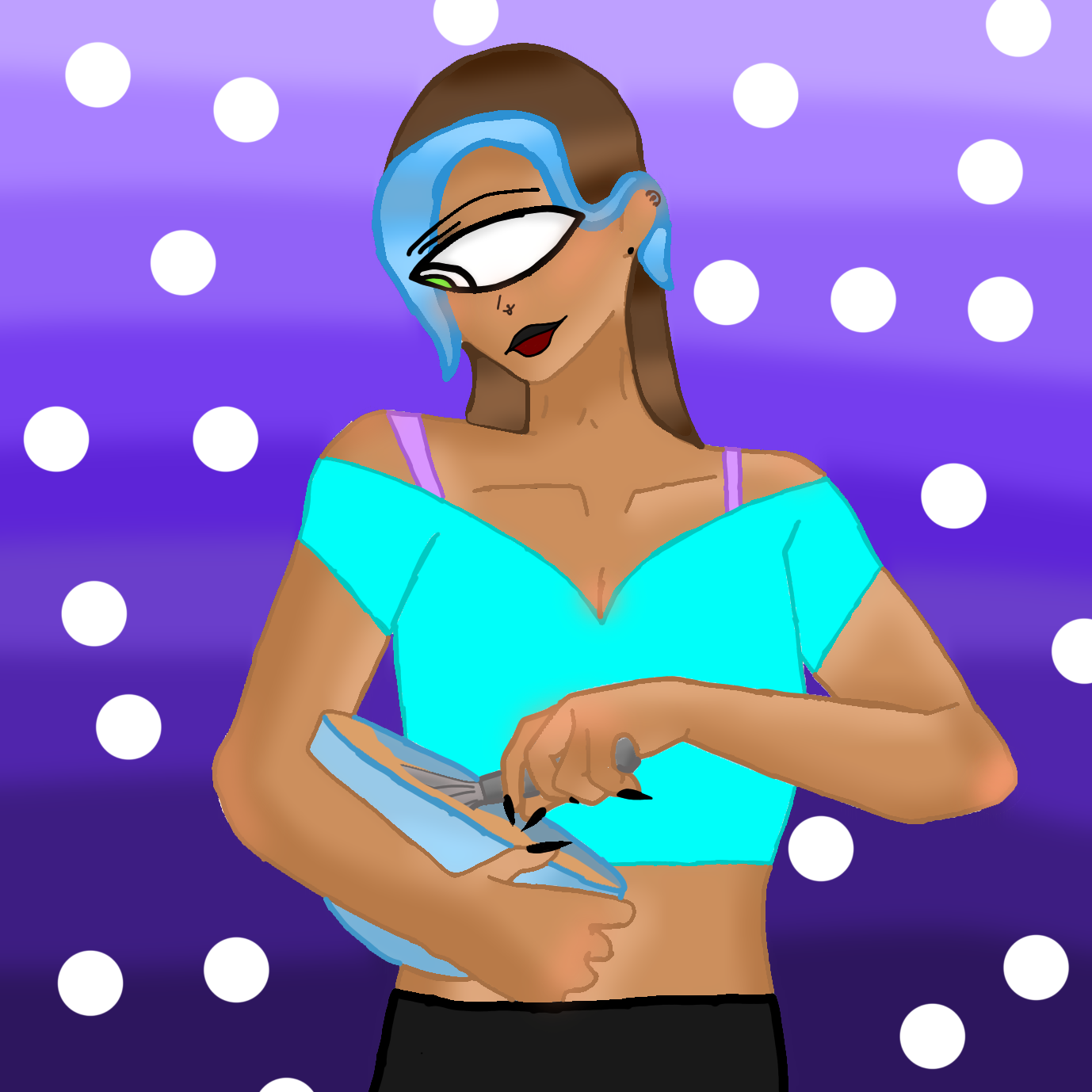 her names Vee - ibisPaint