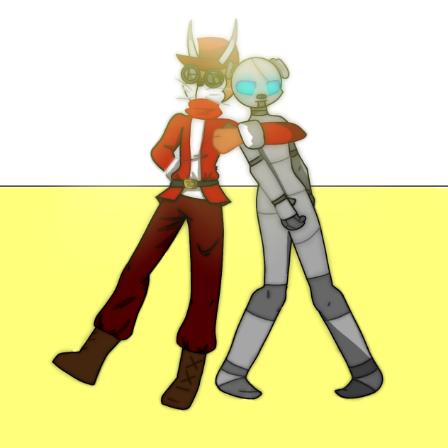 kona and robby - ibisPaint