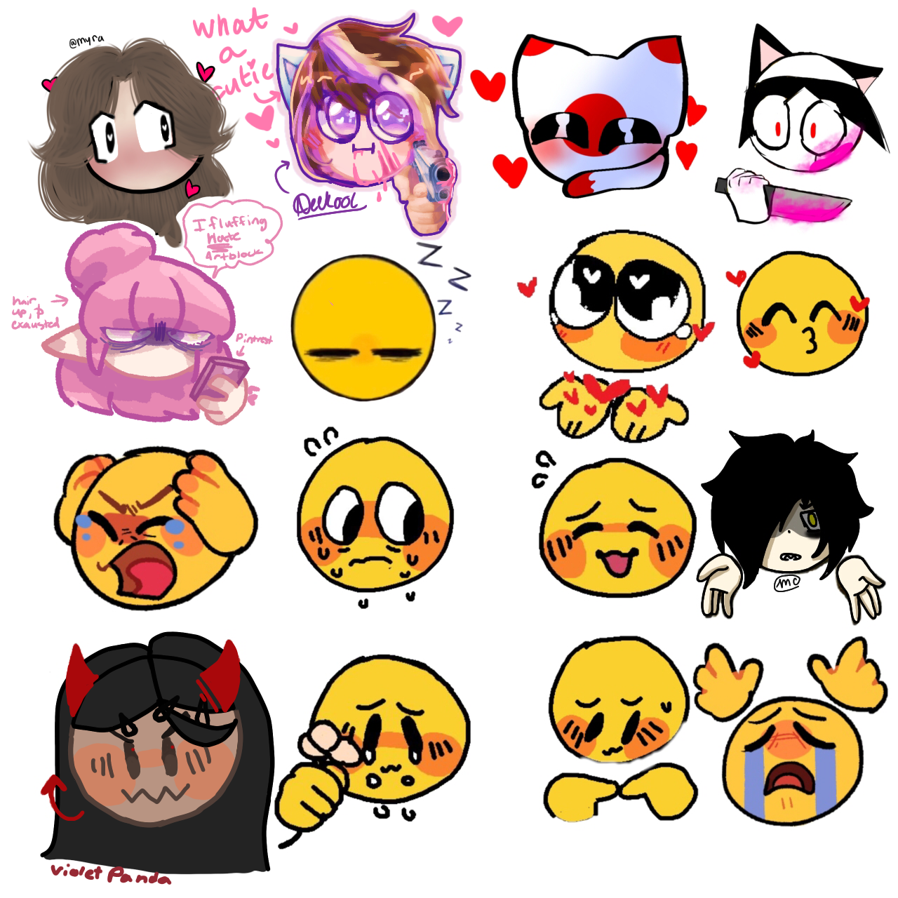 Emotions Collab - ibisPaint