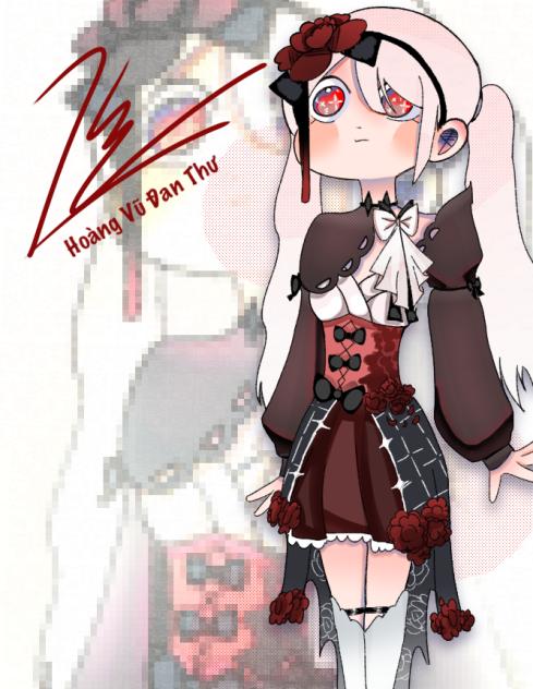 Adeline ‘Rose and bat’ (Fanarr U Yeen) - ibisPaint