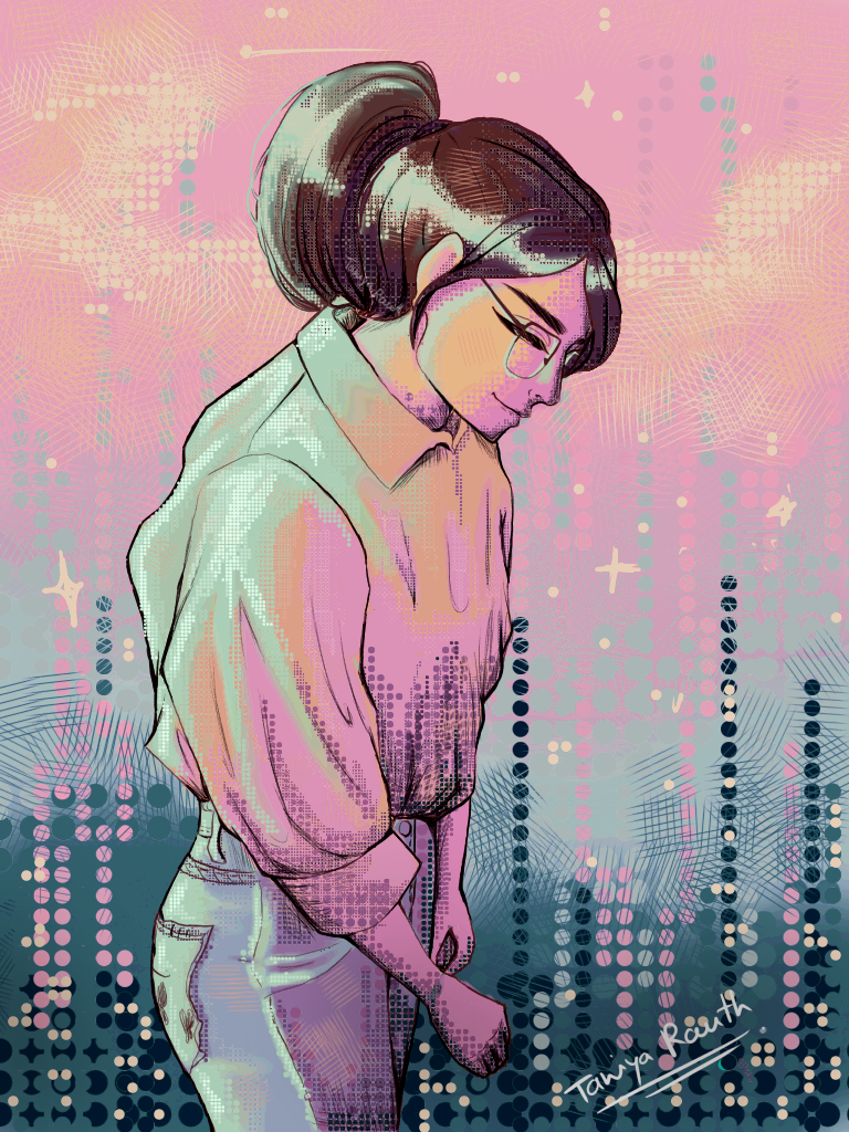 Everything pink & blu - ibisPaint