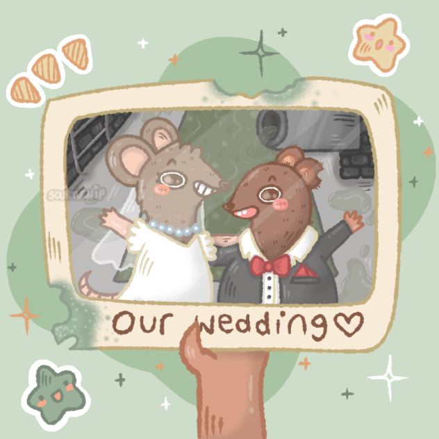 Rat Wedding - ibisPaint