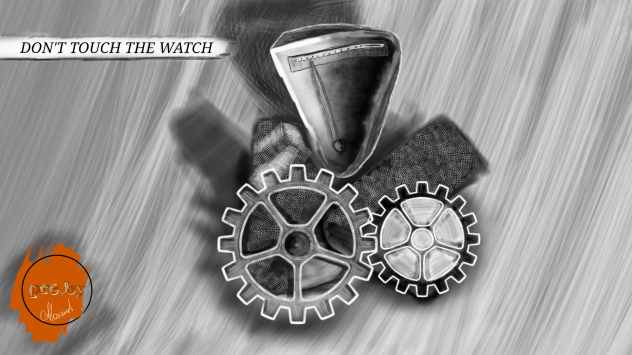 don't touch the watch - ibisPaint