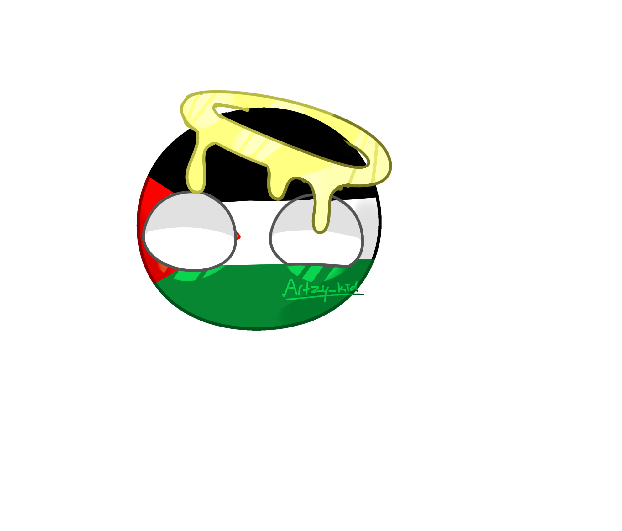 Palestine Countryball - ibisPaint