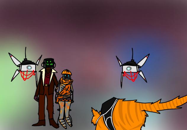 Blazer‘s betrayal Stray game fanart - ibisPaint