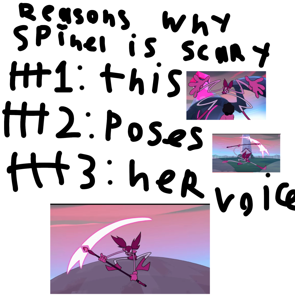 Reasons why spinel is scary - ibisPaint
