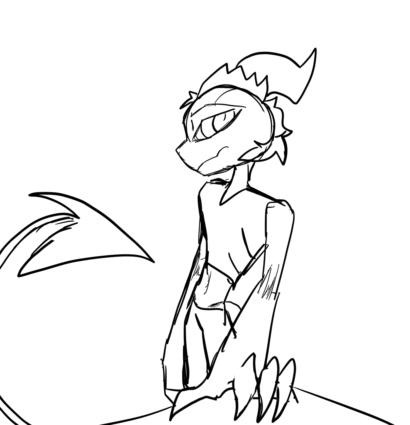 Uh don’t blame me- - ibisPaint