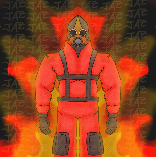 pyro (my OC ver) - ibisPaint