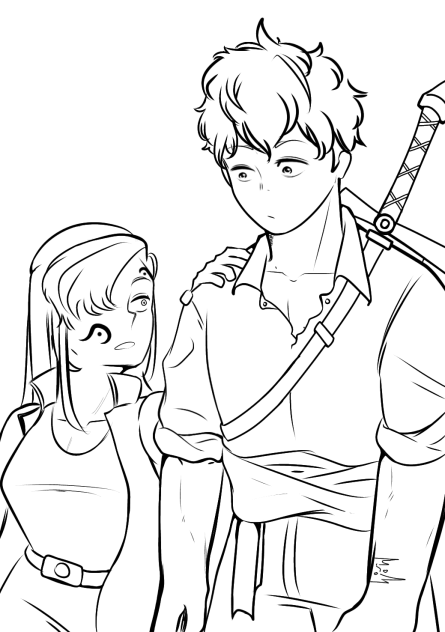 talk(lineart) - ibisPaint