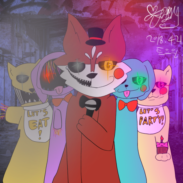 Freddie’s puppy store. - ibisPaint