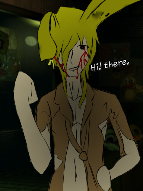 Springtrap Human version. - ibisPaint