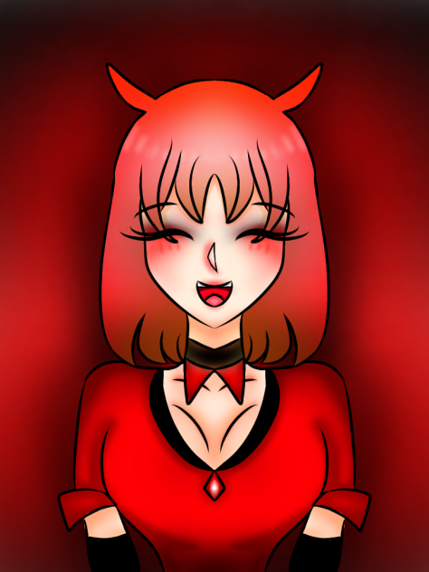 devil girl - ibisPaint
