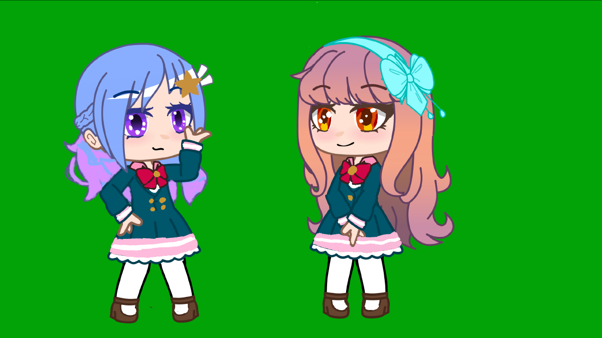 Mio Minato and aine yūki - ibisPaint