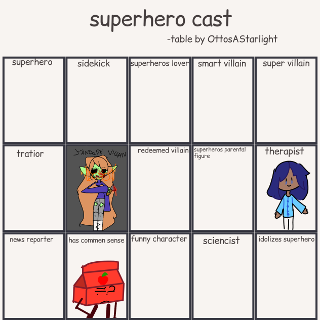 silly cast - ibisPaint