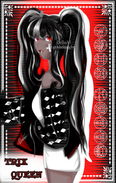 Trix Queen . トリックス・クイーン - ibisPaint