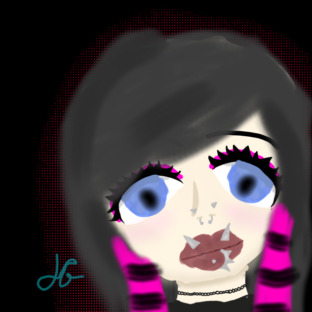 Kool scene gurl XD - ibisPaint