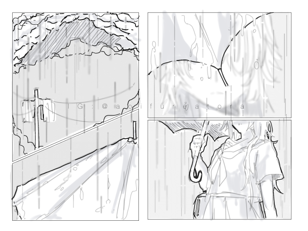 The Rain - ibisPaint