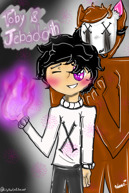 Toby & Jebadaih,speed art, for SOPROXI - ibisPaint