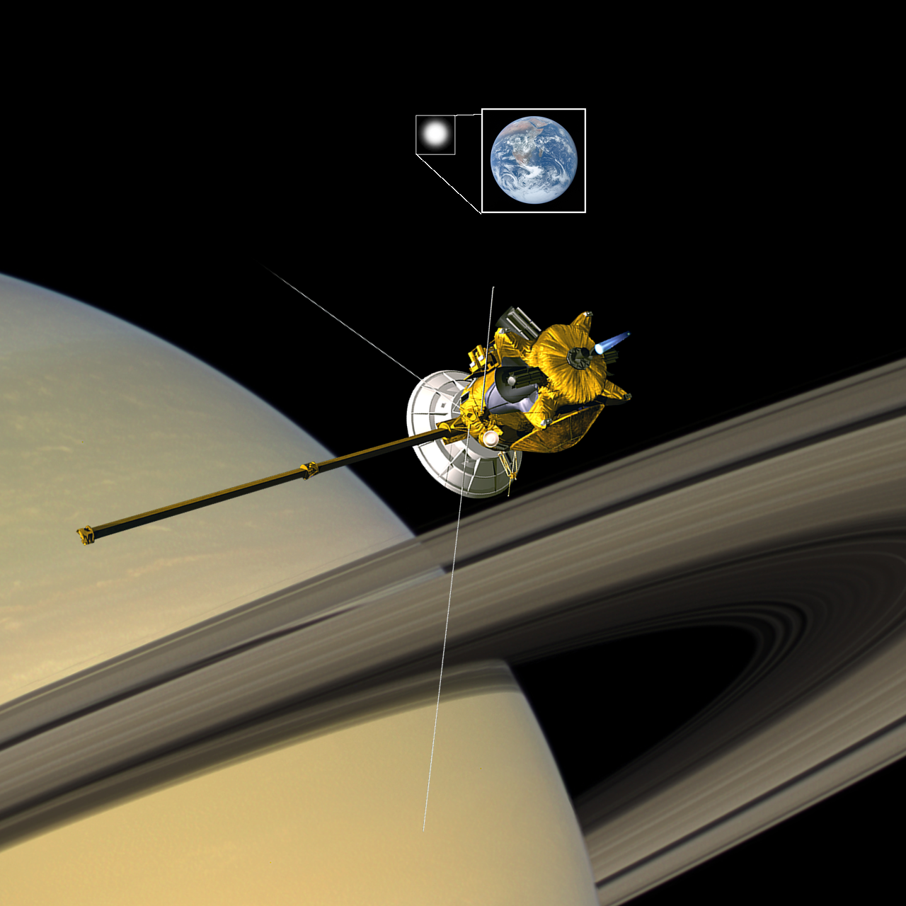 Cassini Re-Entry (New Version) - ibisPaint