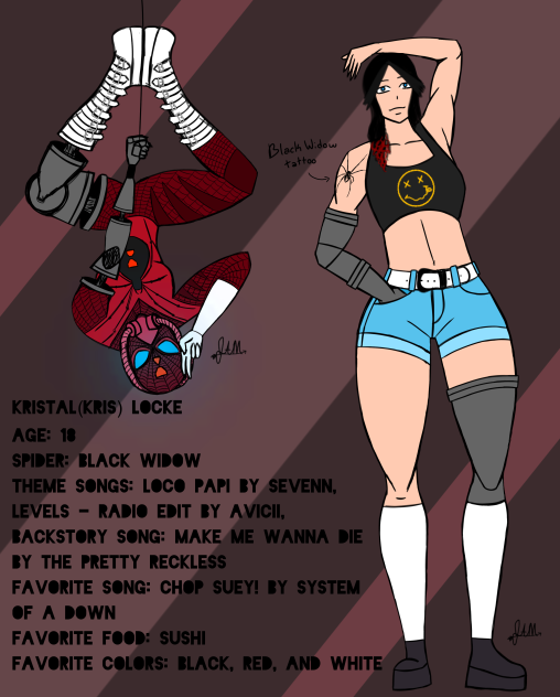 My Spidersona Kris! - ibisPaint