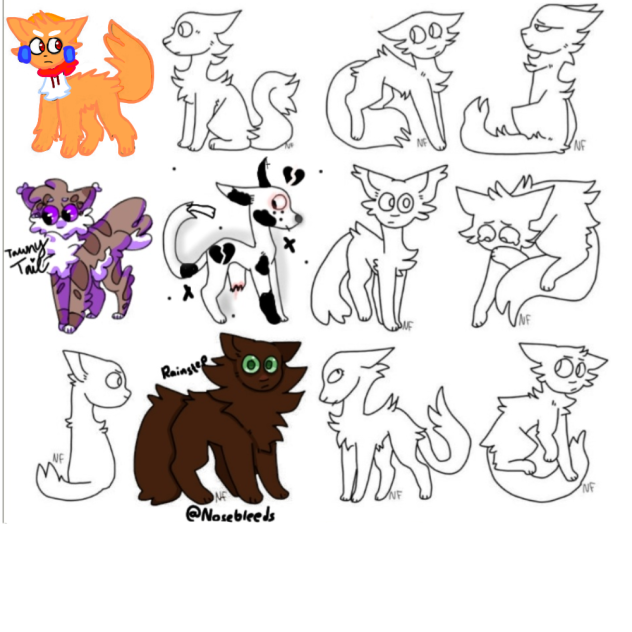 dog collab - ibisPaint