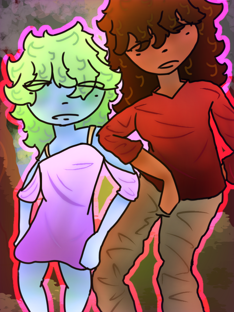 SILKIE AND BRAMBLE - ibisPaint