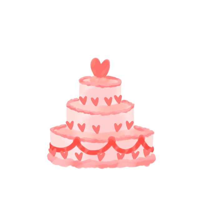 Wedding cake - ibisPaint