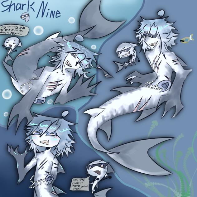 tiger shark nine - ibisPaint