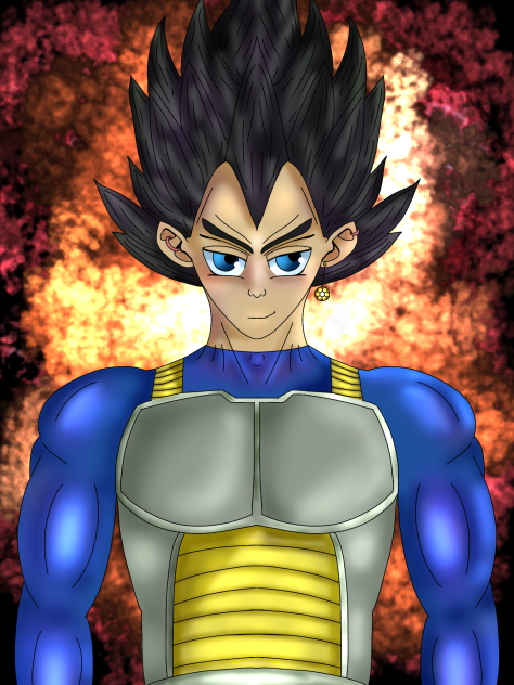 vegeta - ibisPaint