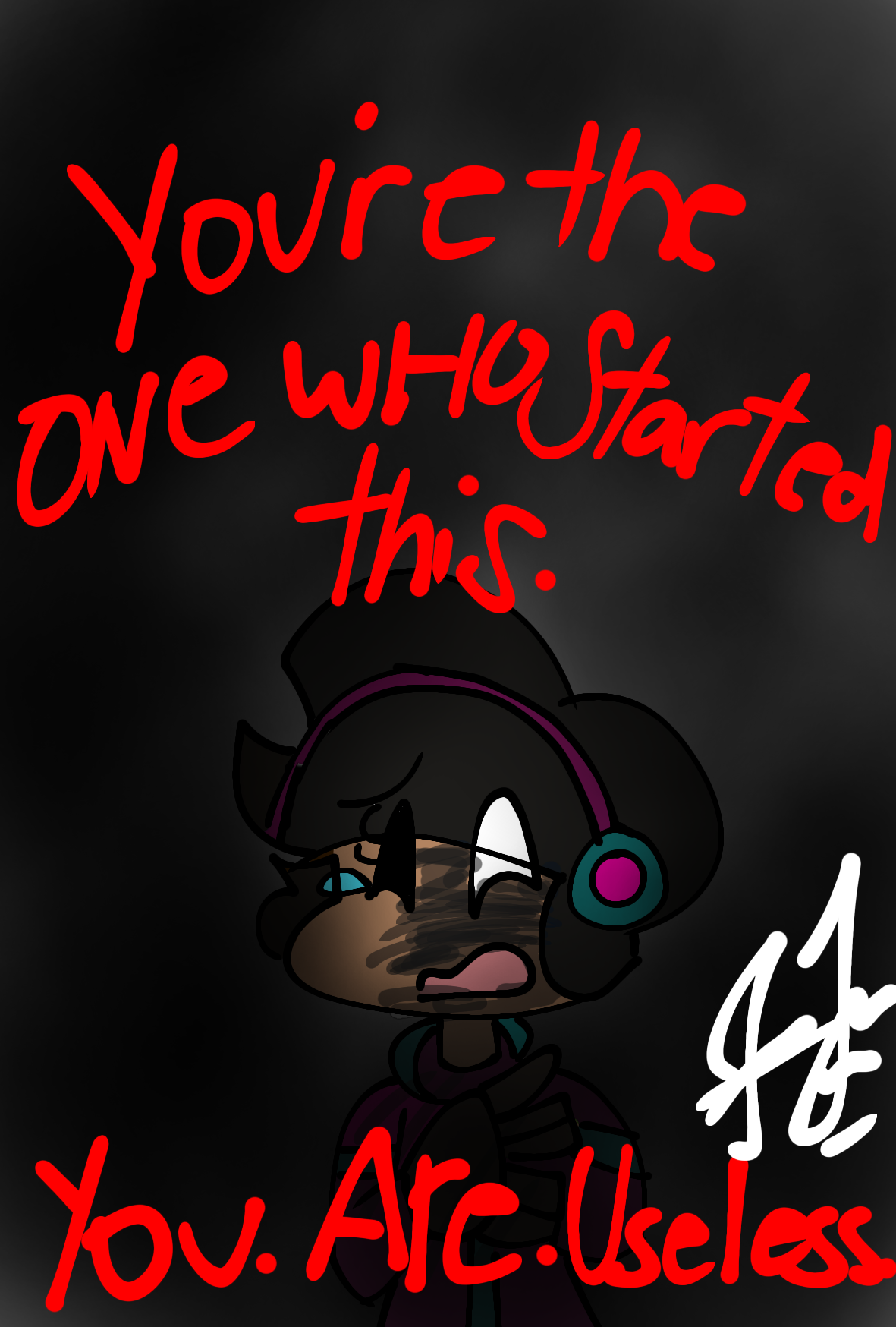 Darkness Takeover Athena - ibisPaint