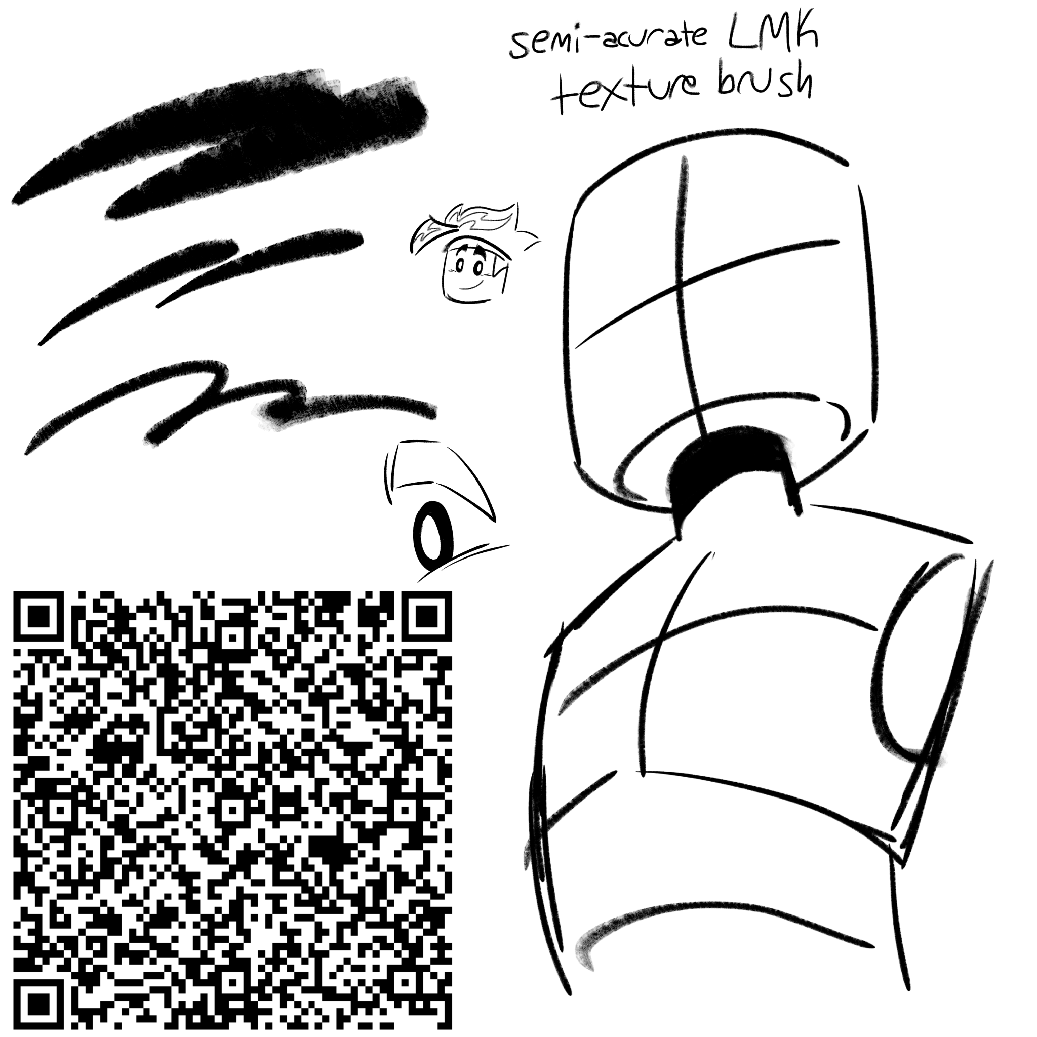Semi accurate lmk texture brush - ibisPaint