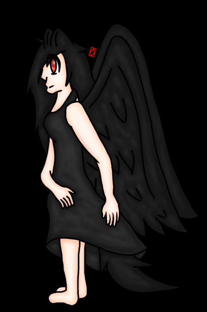 La Renarde Noire Déchue ~ Commission pou - ibisPaint