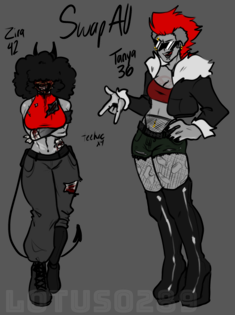 GORE WARNING swap au part 4 - ibisPaint