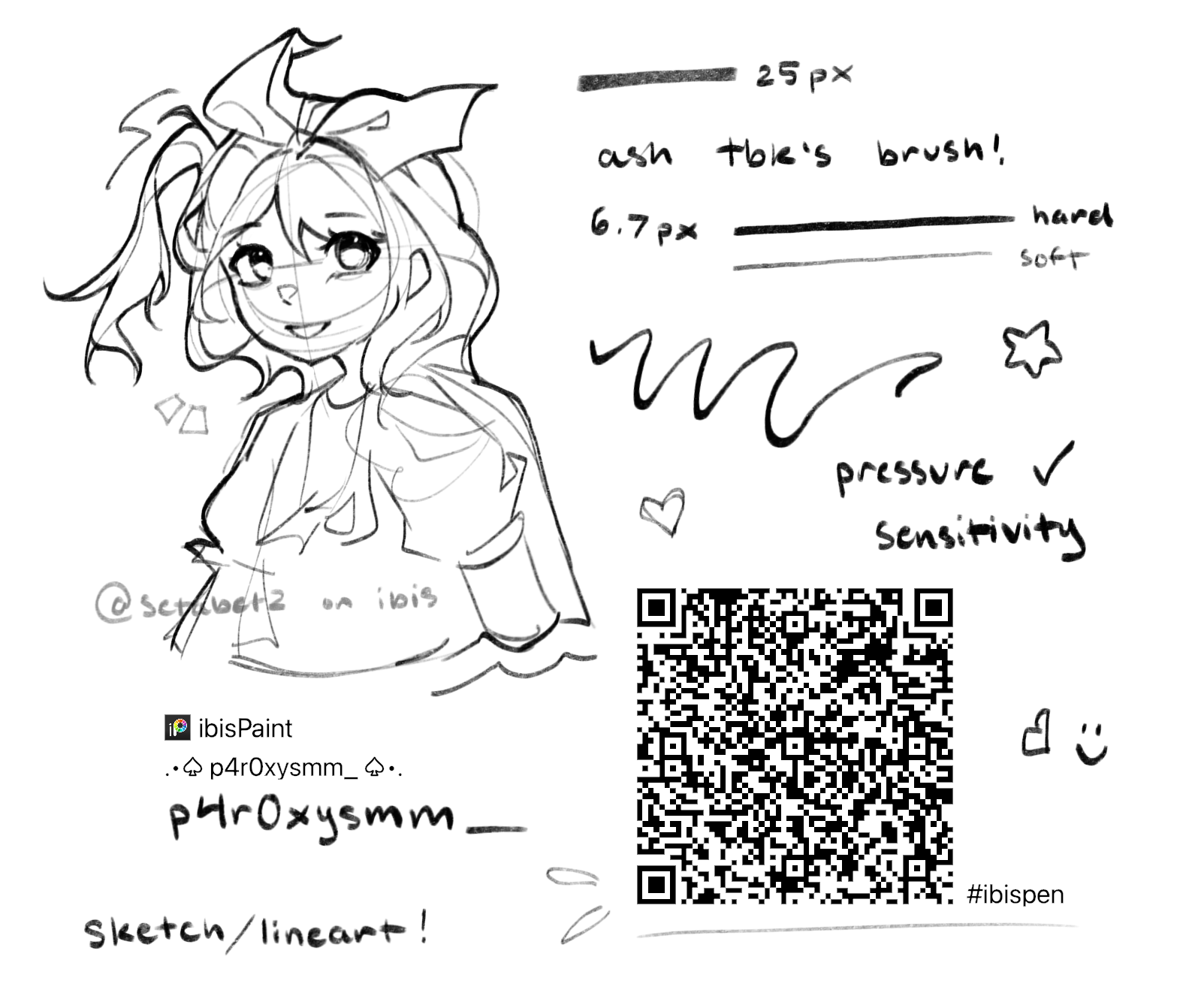 sketch brush from ash tbk - ibisPaint