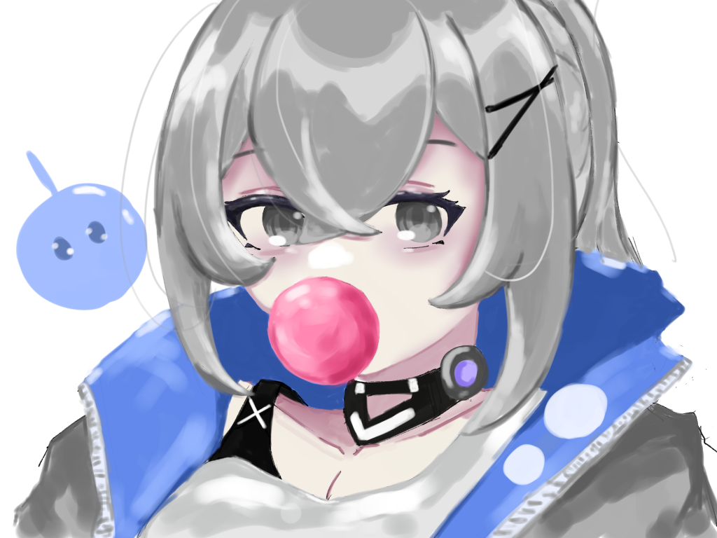 Silver wolf - ibisPaint