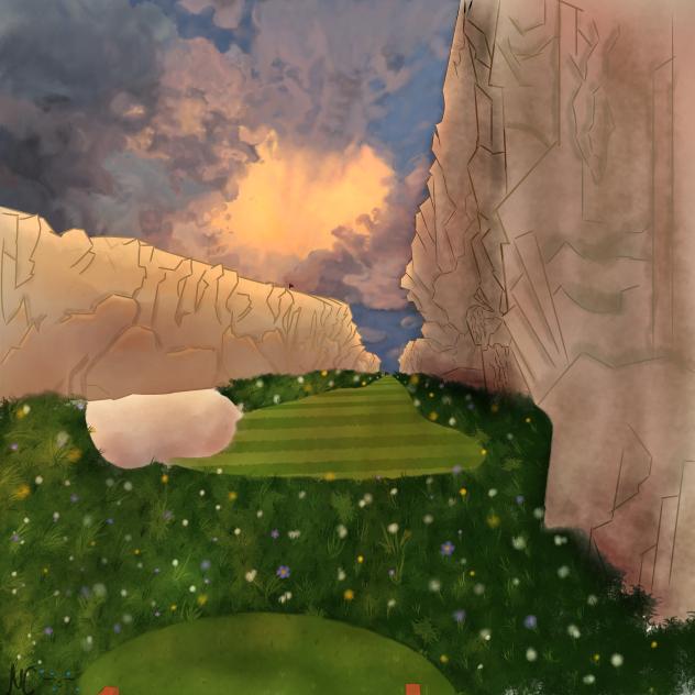 Mountain Golf - ibisPaint