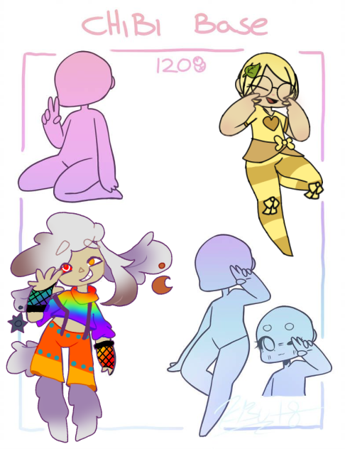 chibi base Collab - ibisPaint