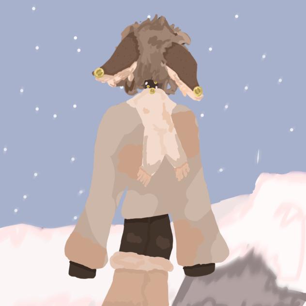 Snowy day - ibisPaint