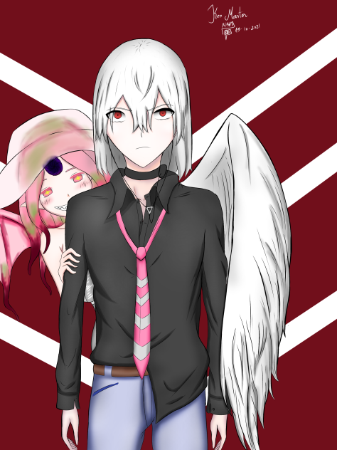 Accelerator and Clipha-chan - ibisPaint