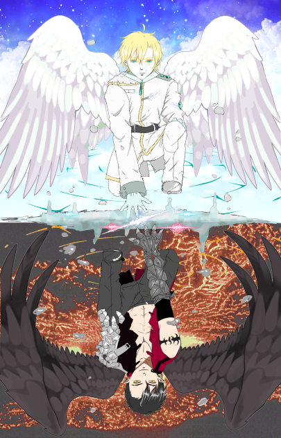 angel or devil - ibisPaint