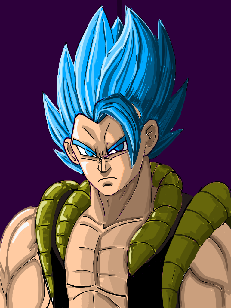 ssj blue gojeta - ibisPaint